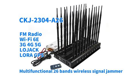 26 Antenna Desktop Indoor Gps Positioning Uhf 3g 4g 5g Mobile Signal Interference Blocker