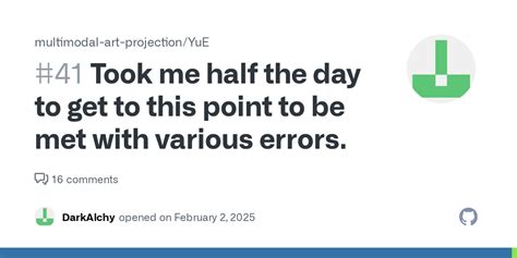 Took Me Half The Day To Get To This Point To Be Met With Various Errors