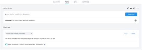 missing link error message data collection kobotoolbox community forum