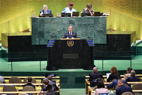 Party Leader State President Attends Summit Of The Future Unga 79