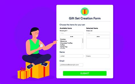 Dual Listbox Form Widgets Jotform
