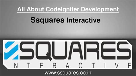 Ppt Codeigniter Development All About Codeigniter Development