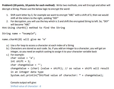 Solved Problems 20 Points 10 Points For Each Method