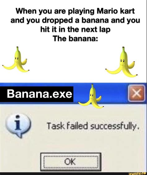 Mario Kart Banana Memes