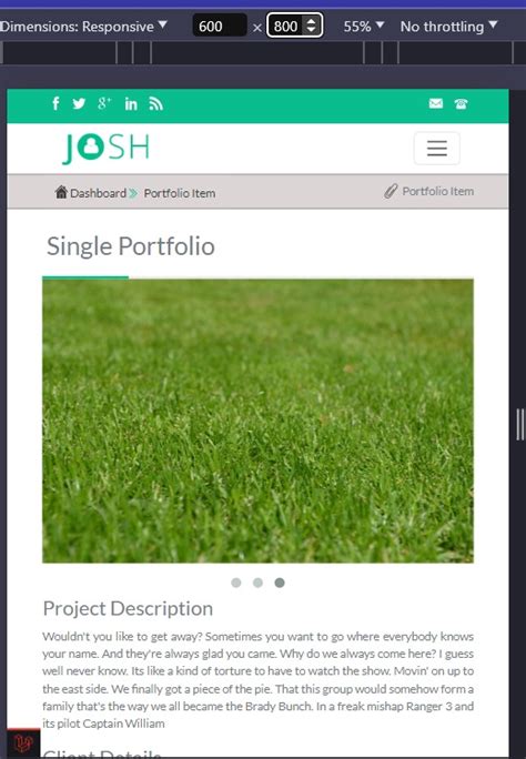 Josh Laravel Admin Template Front End Crud By Jyostna Codecanyon