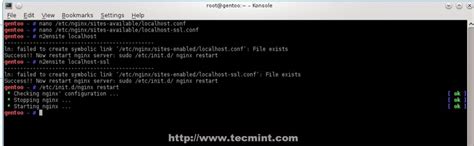 Installing LEMP Linux Nginx MySQL MariaDB PHP PHP FPM And PhpMyAdmin In Gentoo Linux
