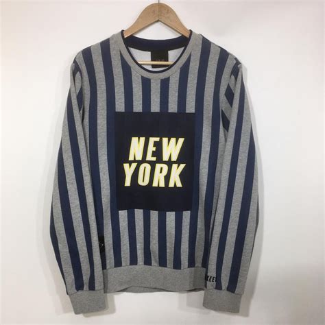 [남자 100]mlb 뉴욕양키스 스트라이프 맨투맨 헬로마켓