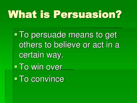 Ppt Persuasion Powerpoint Presentation Free Download Id 6240791