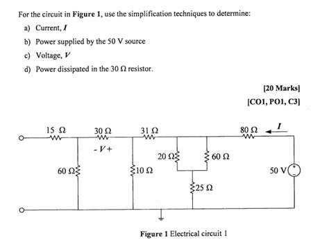 Solved For The Circuit In Figure Use The Simplification Chegg