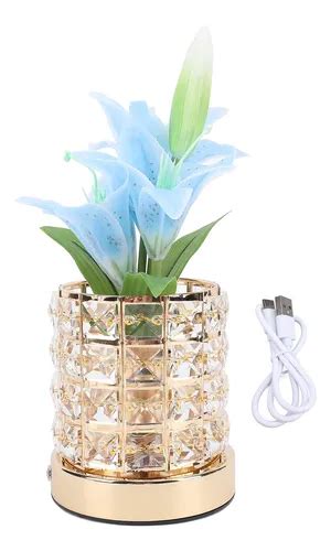 3 Modos De Cores Recarregáveis Crystal Flower Frete Grátis