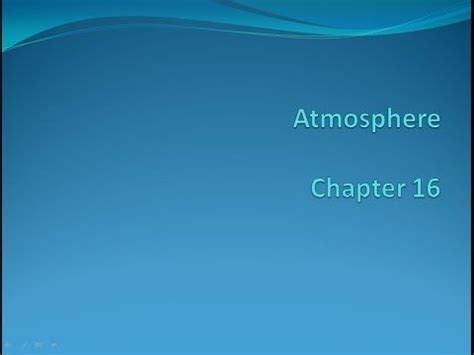 ESC1000 Earth Science Chapter 16 YouTube