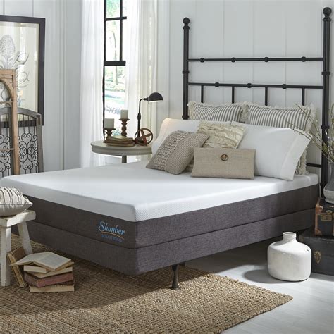 Slumber Solutions Restore Medium Gel Memory Foam Mattress Set And Reviews