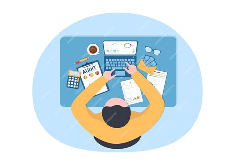 Auditoría Empresarial De Documentos Con Gráficos Y Análisis De Informes