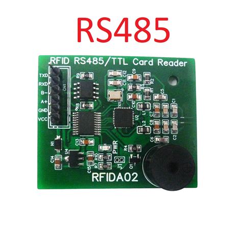 Rfida02 Rs485 Uart 1356mhz Rfid Reader Writer Rc522 Cv520 Nfc Uid Ic Card For Arduino For Uno