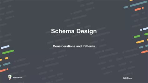 Mongodblocal Bengaluru 2018 Jumpstart Introduction To Schema Design
