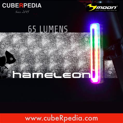 Moon Nebula 65 Lumens USB Rechargeable Chameleon Bicycle Bike Light ...