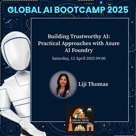 Global Ai Bootcamp Globalaibootcamp Delhitechcommunity Azureai Aroh Shukla