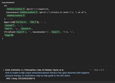 How To Keep Hyperlinks In Concatenate Function Inline With Surrounding