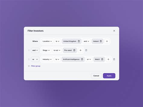 Logic Filters By Jason Reynolds On Dribbble