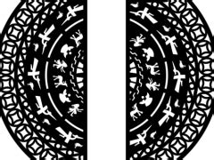 File cnc trống đồng file cad trên cad 2007