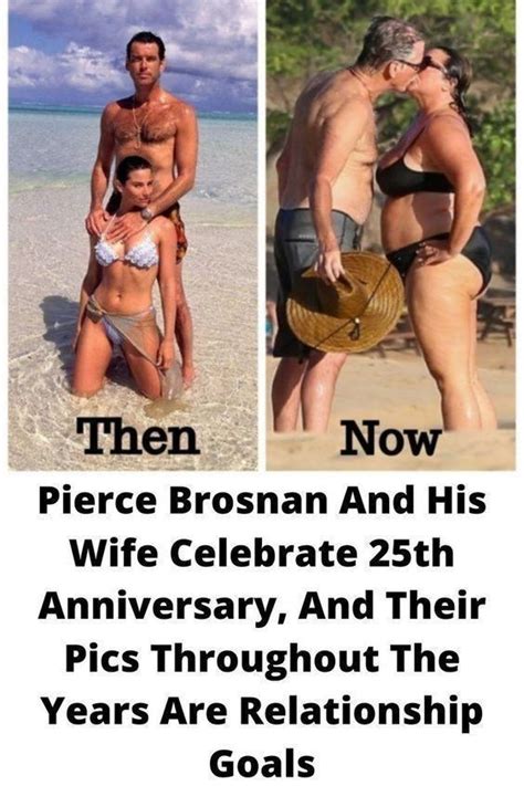 Pierce Brosnan And His Wife Celebrate Th Anniversary And Their Pics Throughout The Years Are