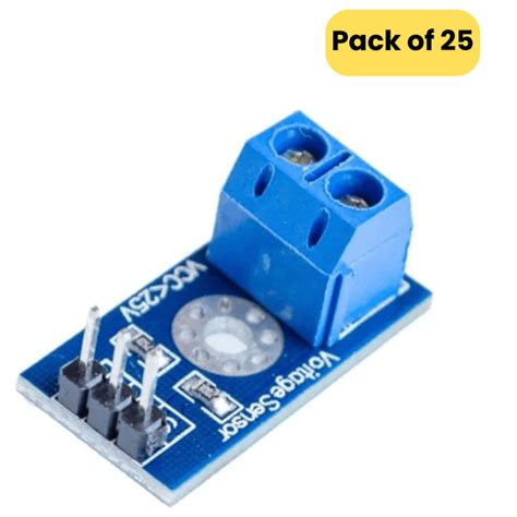 Buy 25v Voltage Sensor Online In India Robocraze