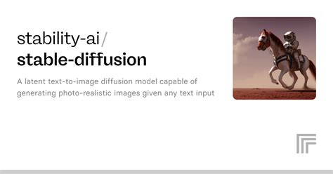 Stability Ai Stable Diffusion Run With An API On Replicate