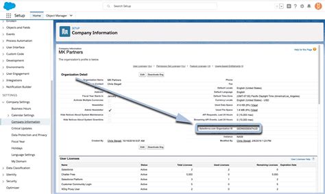 Salesforce “how To” Abcs F How To Find Org Id By Chris Stegall
