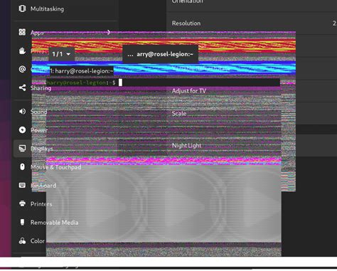 Graphical Glitches Nvidia Gnome Wayland R Nobaraproject