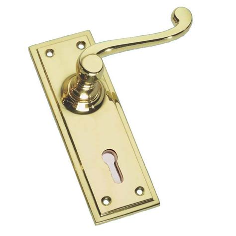 Brass Bath Lever Lock Handles The Ceramic Store
