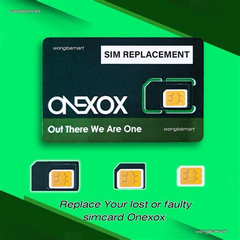 Onexox Sim Replacement Xox Sim Replacememt Xox Sim Card Shopee Malaysia