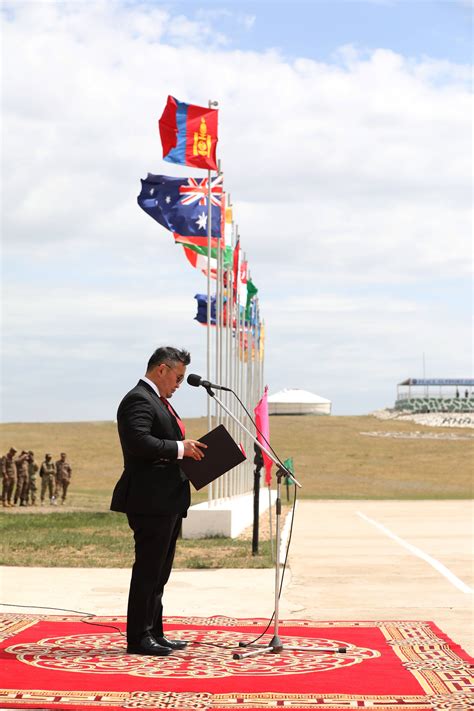 “Хааны эрэлд” энхийг дэмжих ажиллагааны хамтарсан сургуулийн нээлтэд оролцлоо