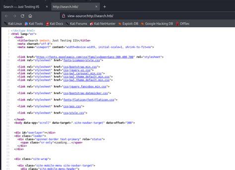 Oscp Preprotİons Htb Search Muhammed AygÜn