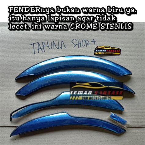Jual Fender Trim List Lis Atas Ban Mobil Daihatsu Taruna Short Pendek Stenlis Stenliss Crome