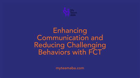 The Role Of Functional Communication Training In Aba Therapy