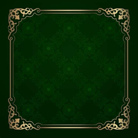 Premium Vector Floral Pattern And Vintage Frame