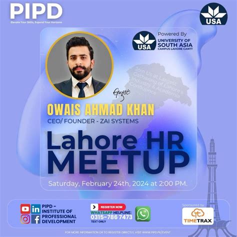 owais ahmad khan on linkedin hrcommunity hrmeetup pipd adroittech meetup lahore