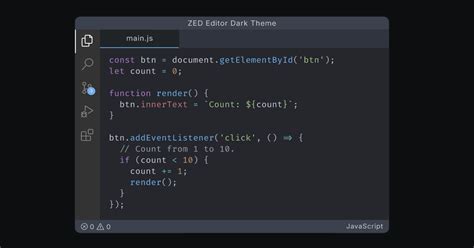 Zed Editor Dark Theme By Hagent Vs Code Themes
