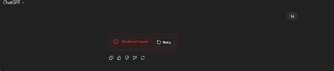 Model Not Found Error Only On My Account Chatgpt Openai Developer Community