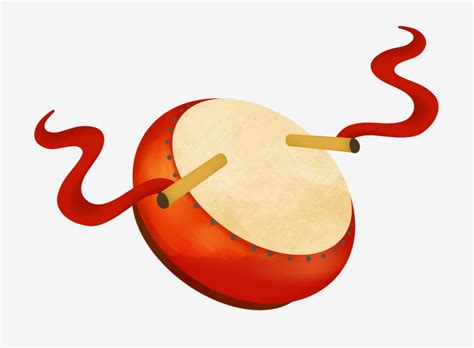 드럼 일러스트 빨간색 손으로 그린 드럼 스틱 그림 드럼 클립 아트 자유형 북채 빨간 리본 Png 일러스트 및 Psd 이미지 무료 다운로드 Pngtree
