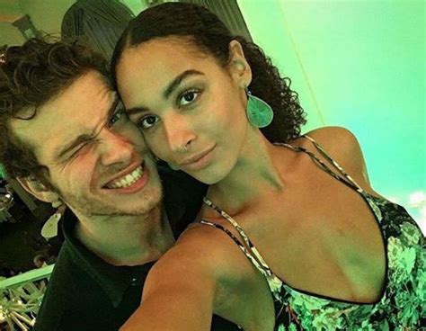 Oliver Stark With Girlfriend Hannah Gottesman Stark Firefighter