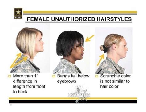 Army Women Hairstyles Air Force Hairstyles Woman