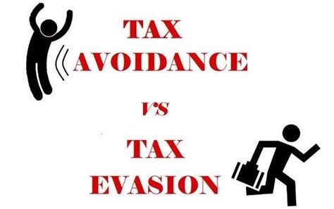 Tax Avoidance Vs Tax Evasion Taxes Are An Unavoidable Aspect Of By