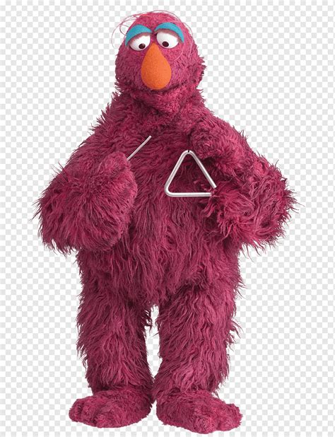 Telly Monster Ernie Cookie Monster 엘모 빅 버드 참깨 기타 마젠타 미스 피기 Png Pngwing