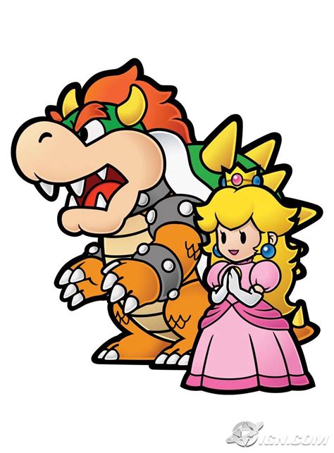 Mario Peach And Bowser