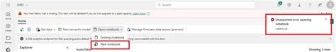 Solved Re Fabric Data Engineering Unexpected Error Open Microsoft Fabric Community