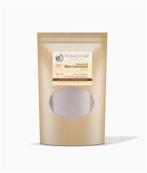 Stoneground Blue Cornmeal Homestead Gristmill