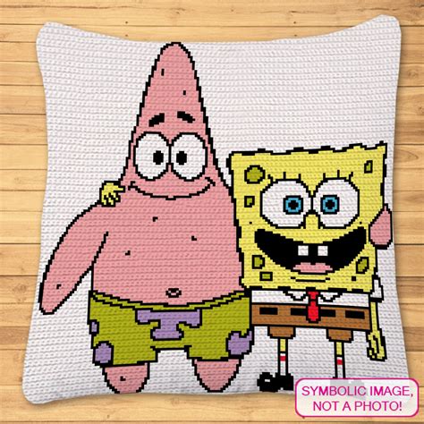 Spongebob And Patrick Sc Crochet Pattern Pretty Things By Katja