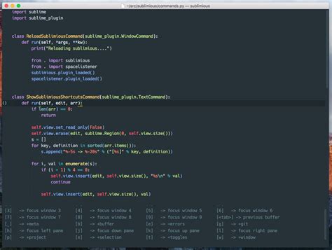 Sublimious A Full St3 Configuration System Focused On Vim Plugin Announcements Sublime Forum