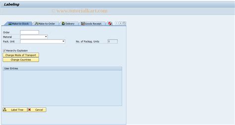 CBGL MP01 SAP Tcode EHS Manual Print Dialog